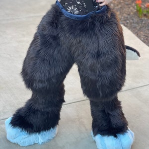 Digigrade Leg Fursuit Pattern - Etsy