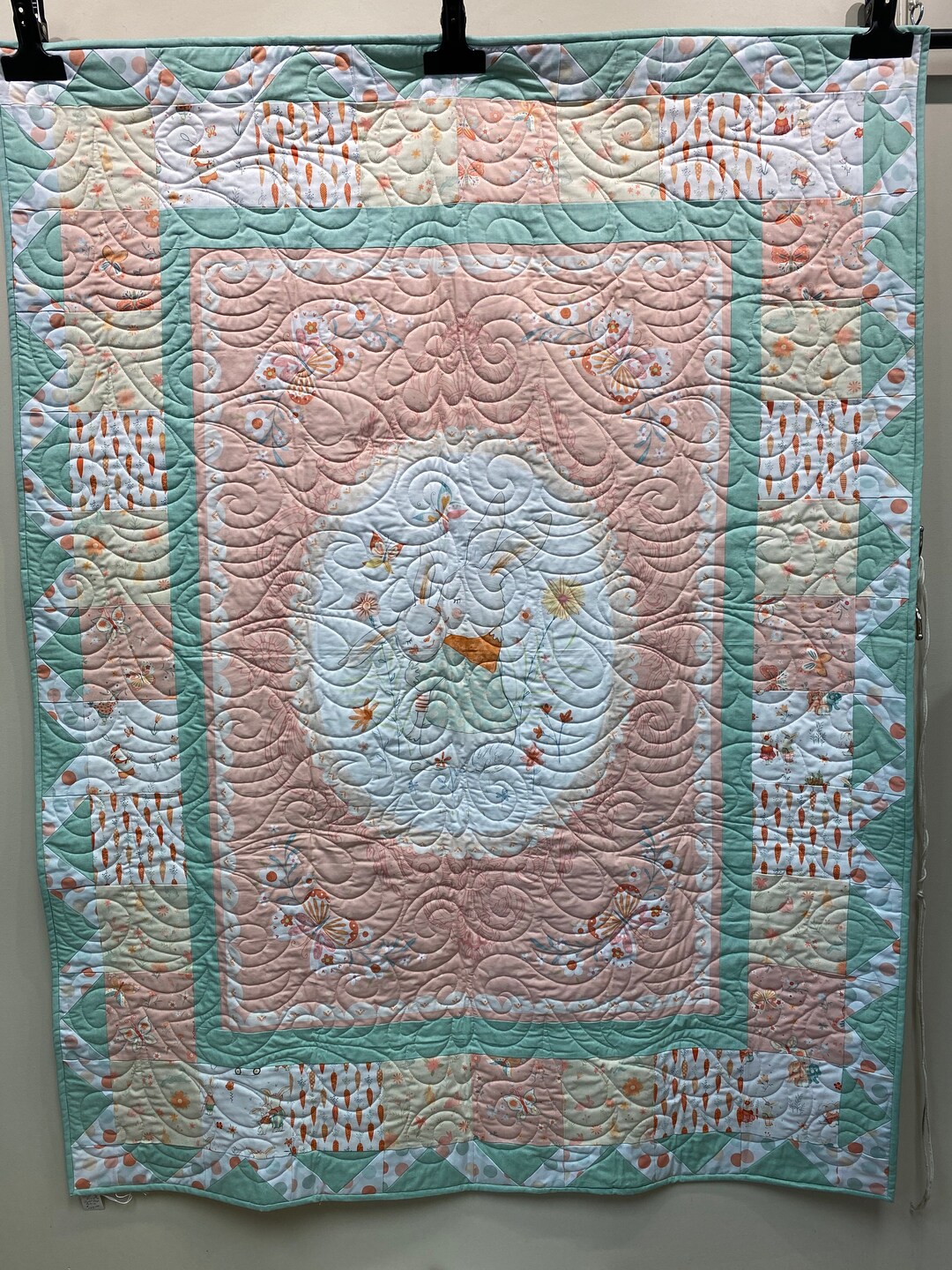 Bunny Quilt - Etsy
