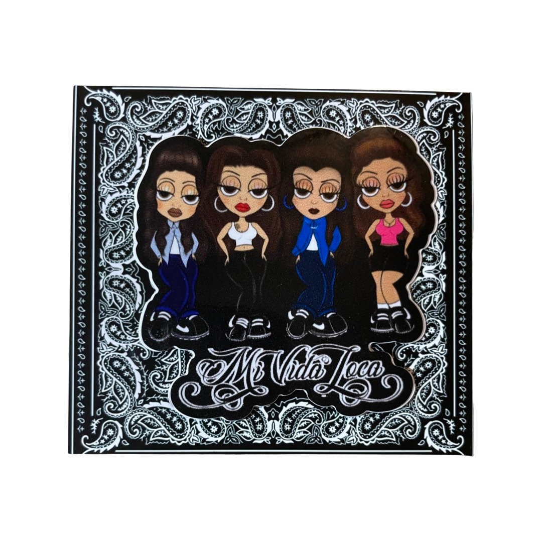 Mi Vida Loca Brand.: Homegirls Sticker - Etsy