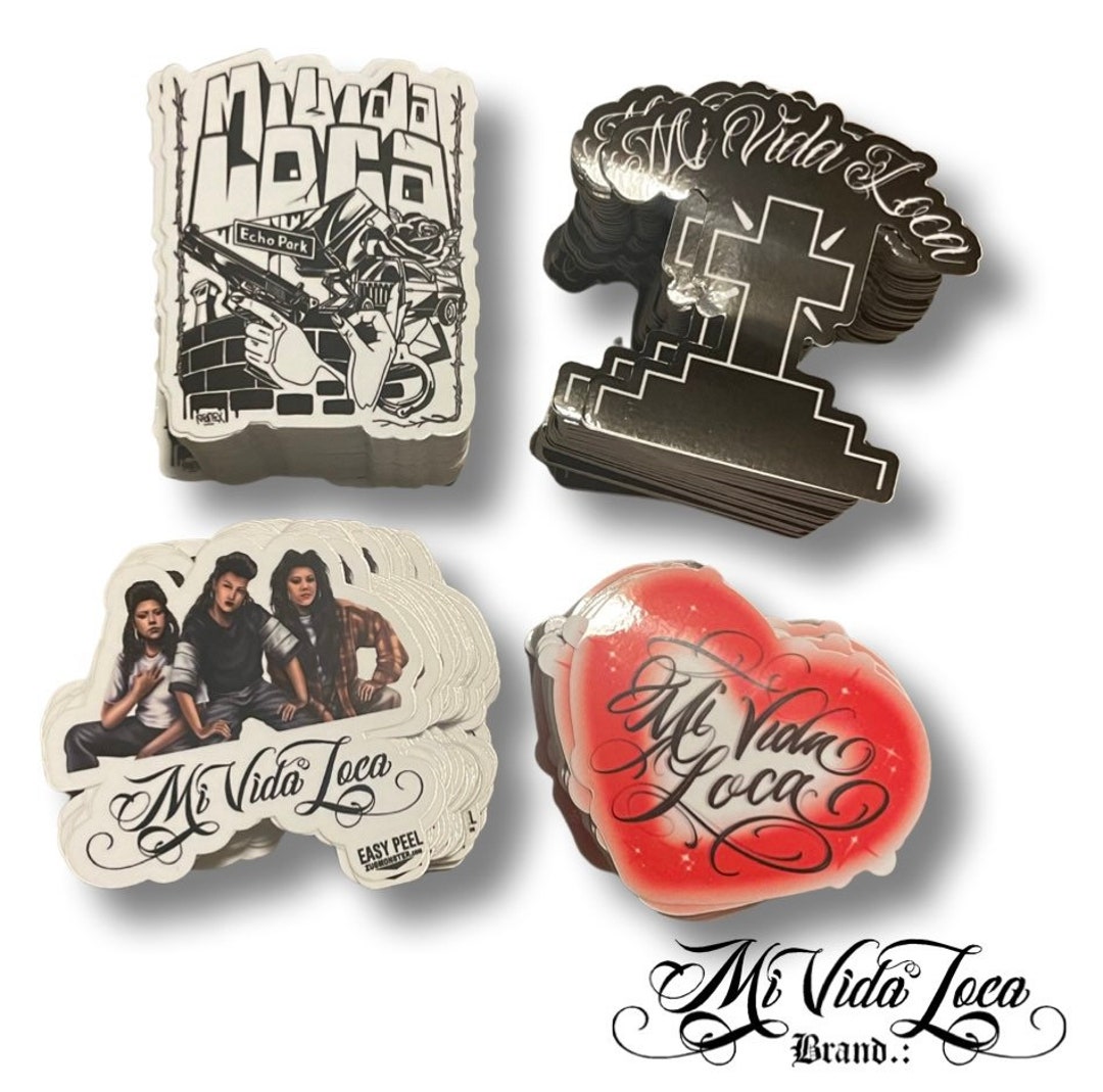 Mi Vida Loca Brand Stickers - Etsy