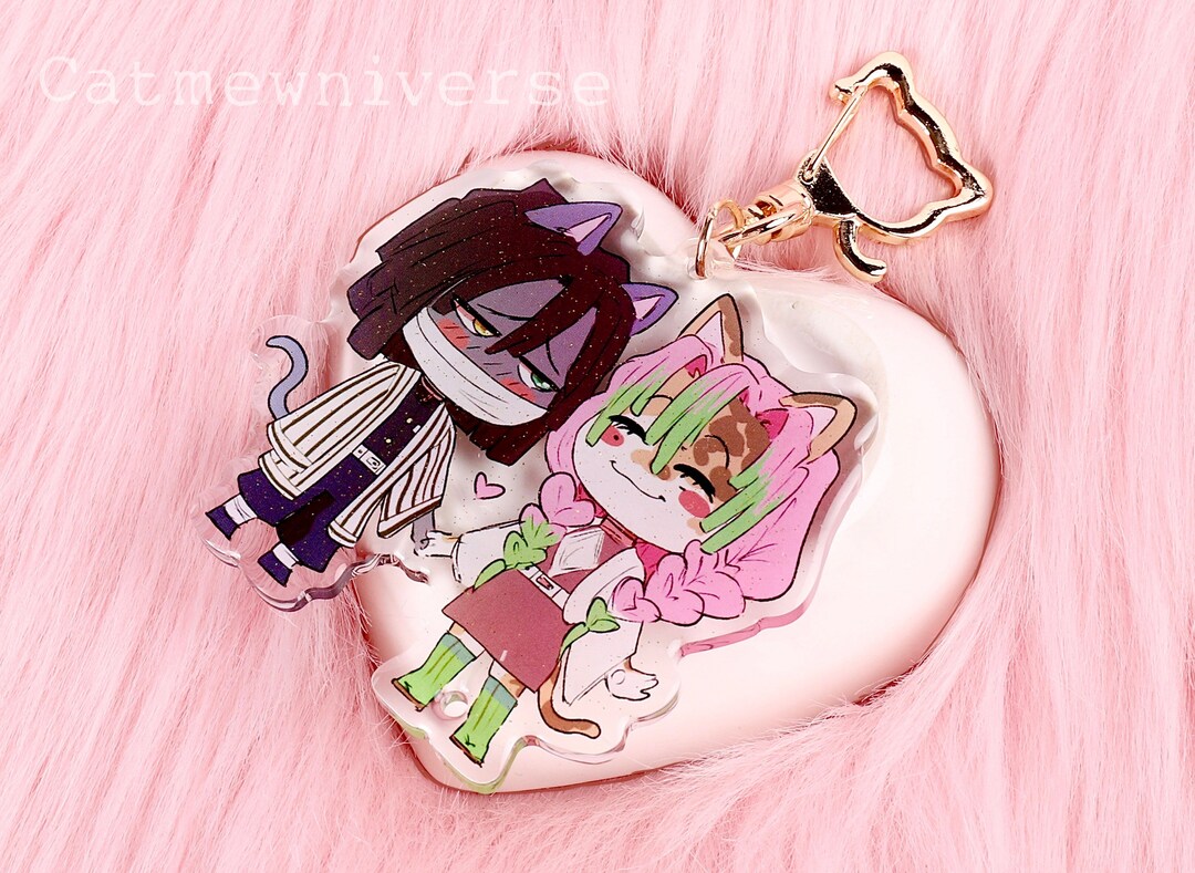 Obamitsu Glitter Acrylic Charms - Etsy