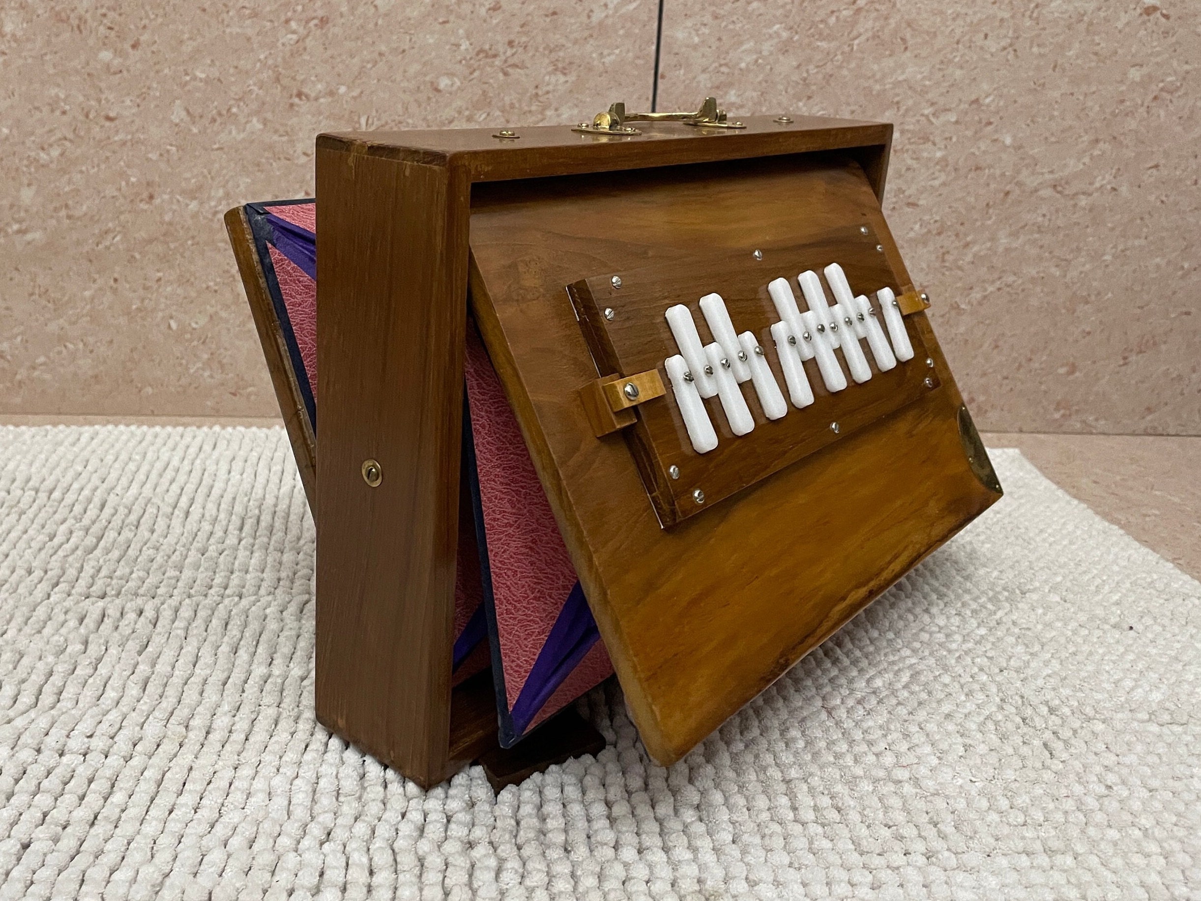 Wood Shruti Box Musical Box High Quality Handcrafted Instrument Surpeti ...