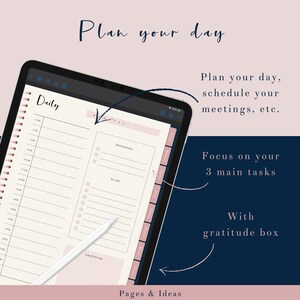 Pink Sparkle Digital Planner | Undated Planner | Goodnotes, Notability ...