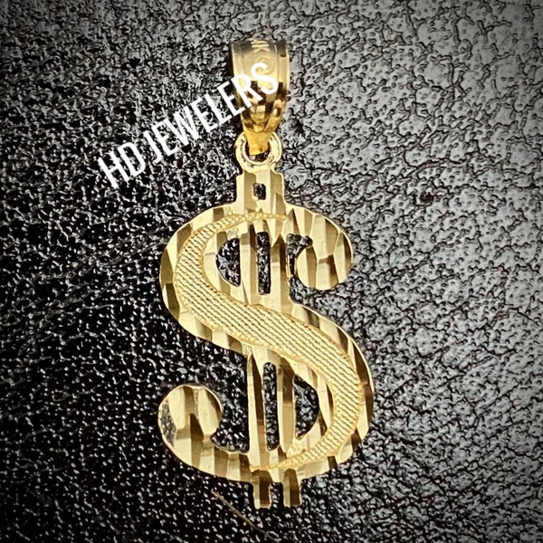 Dollar Sign Pendant - Etsy