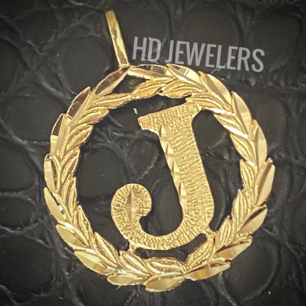 14k Gold Monogram - Etsy