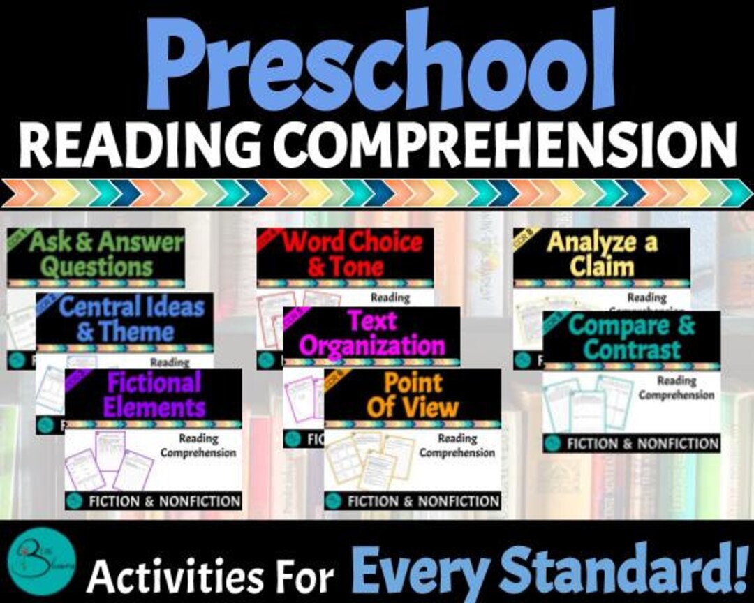 Reading Comprehension for the Year: Preschool - Etsy