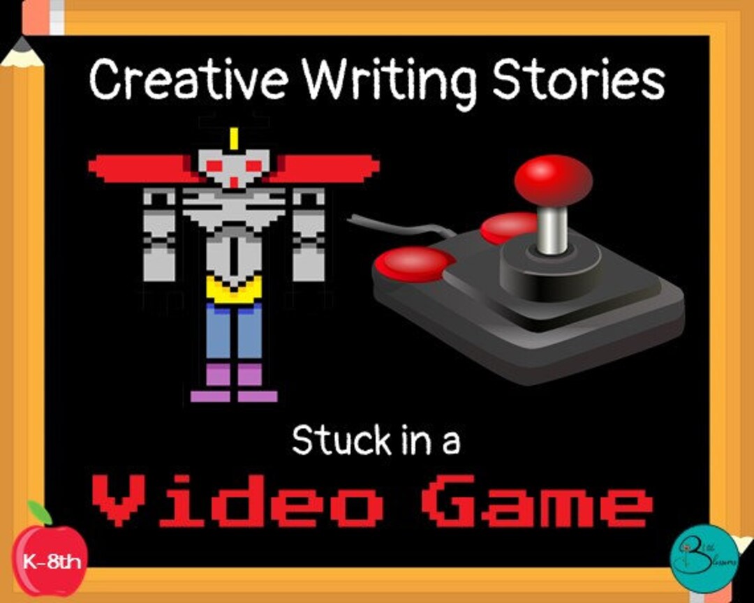 Creative Writing Prompts: Stuck in a Video Game, Printable Digital ...