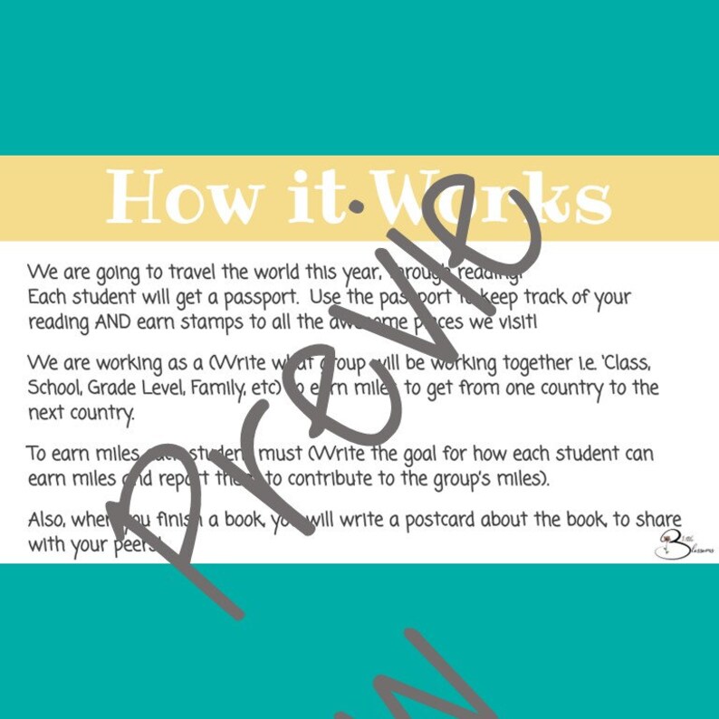 Culture and Diversity Reading Log: Reading Around the World - Etsy