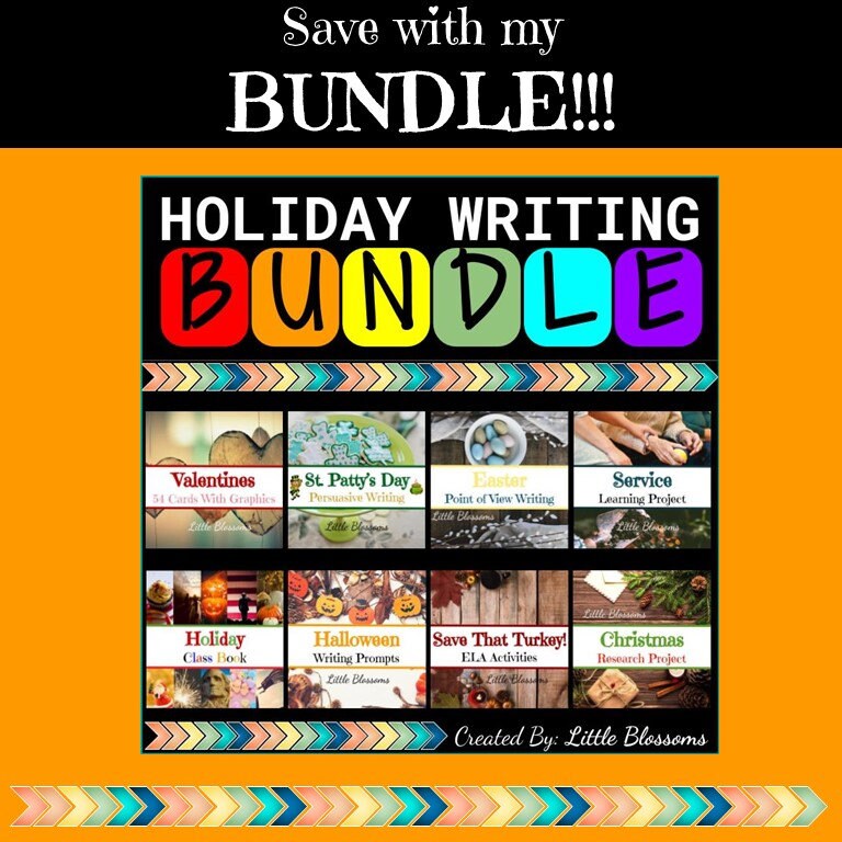 Halloween Writing Prompts: Text Structure - Etsy