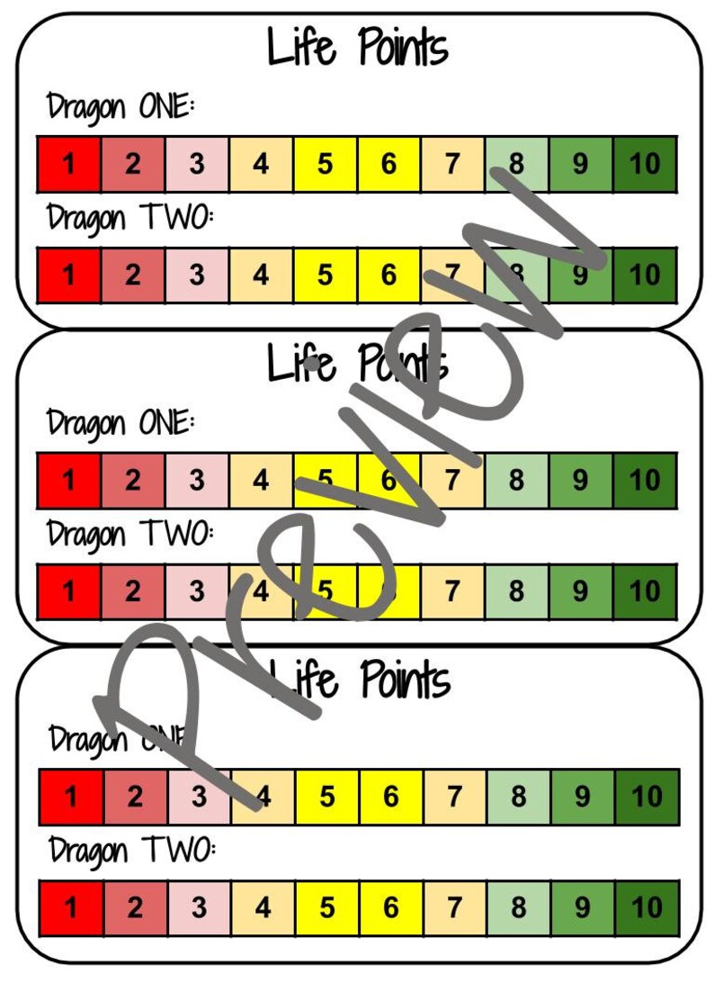 Dragon Genetics Game Printable Resource for Homeschool - Etsy