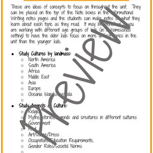 Thematic Unit: Cultures Around the World **home-based Learning ...