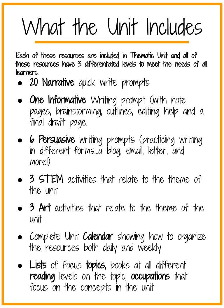Thematic Unit: Cultures Around the World **home-based Learning ...