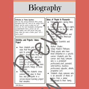 25 Genre Posters/anchor Charts and Studies - Etsy