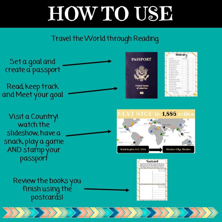 Culture and Diversity Reading Log: Reading Around the World - Etsy