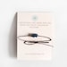 Lapis Lazuli Gemstone Power Band - Casual & Boho - Tie Closure - Etsy