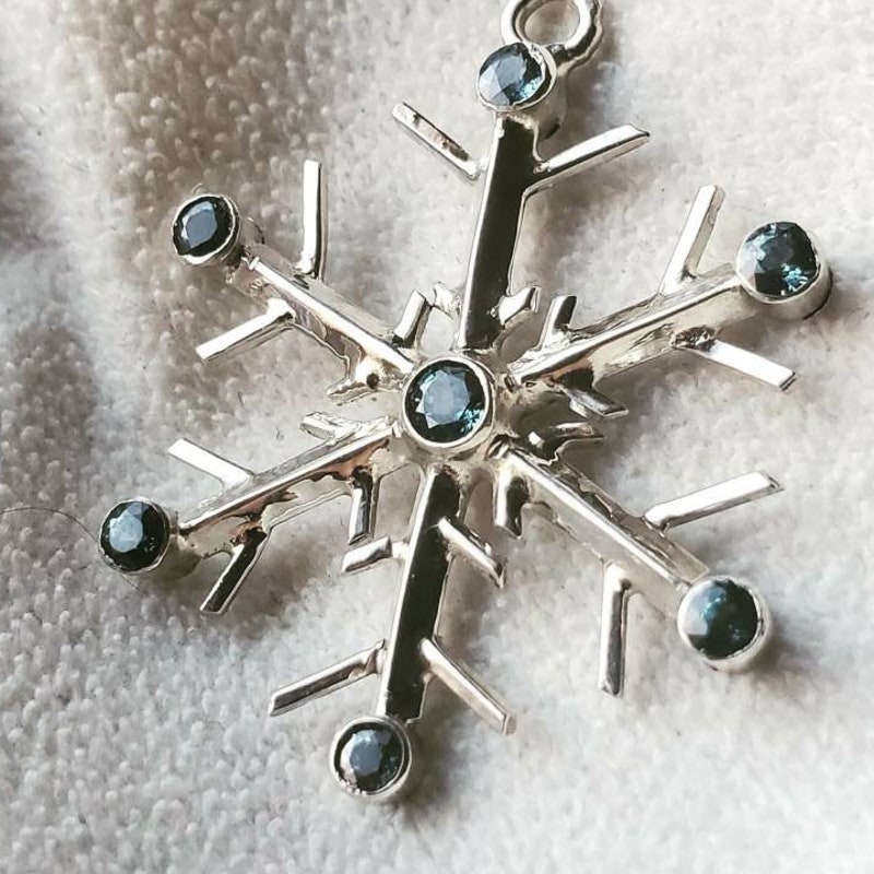 Snowflake Pendants - Etsy