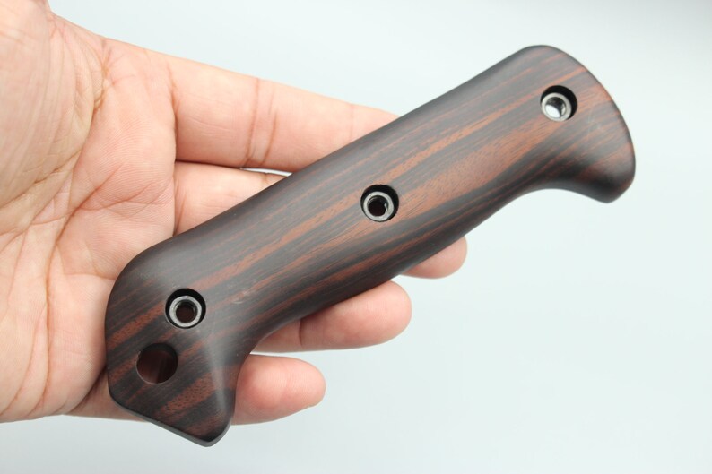 Custom Wood Scales Becker KA Bar Knife Handle for BK2-BK12 BK22 BK 32 ...