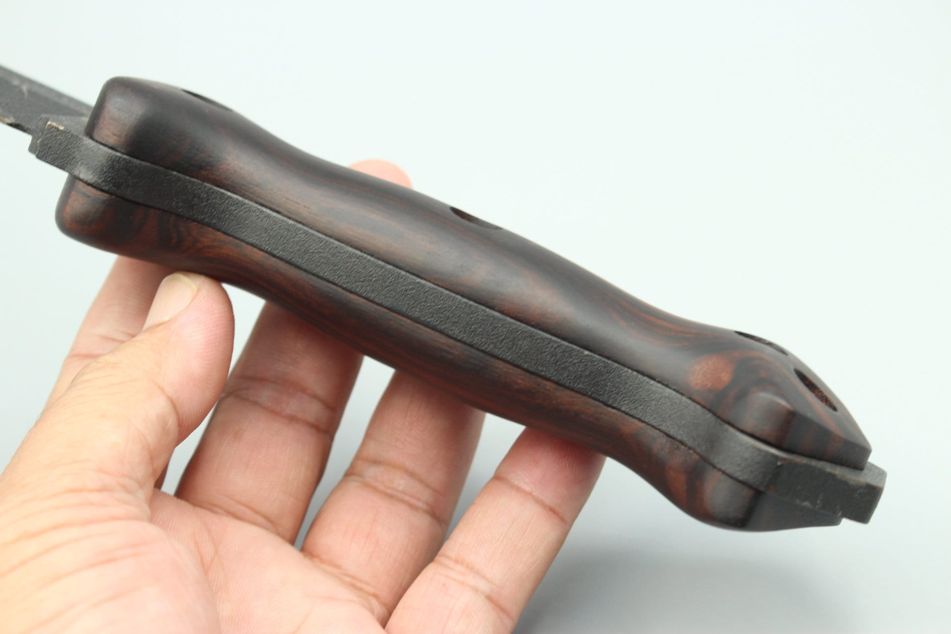 Custom Wood Scales Becker KA Bar Knife Handle for BK2-BK12 BK22 BK 32 ...
