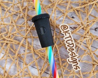 Studded Cup Straw Topper Mold - Etsy