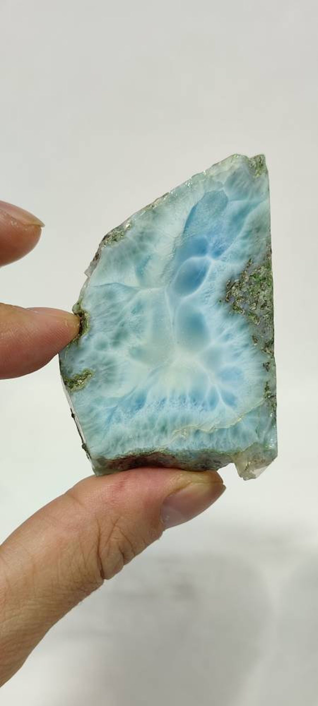 Larimar, Larimar Plate, Extra Quality, Dominican Republic - Etsy