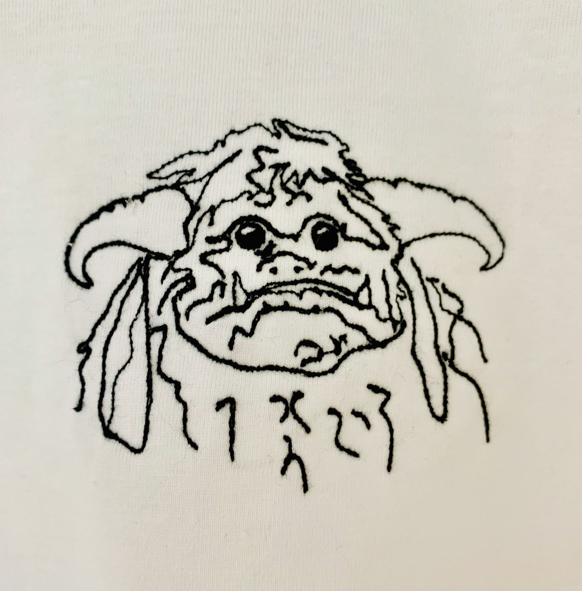 Ludo Labyrinth T-shirt Embroidered Organic Cotton Handmade - Etsy