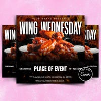 Custom Flyer Design Service : Holiday, Birthday, Event, Parties Etc ...
