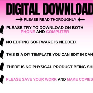 DIY WEB BANNERS Pink Glam Web Banners Template Website | Etsy