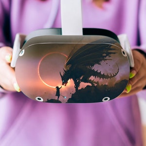 Rainbow Oculus Quest 2 Stickers Full Wrap Skin Coverage Decal Vinyl ...