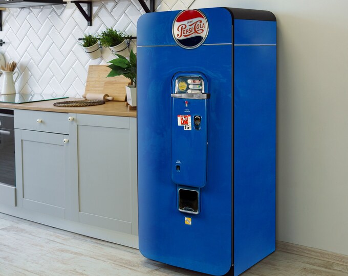 Retro Decal Fridge Sticker Decor Custom Skin Refrigerator - Etsy