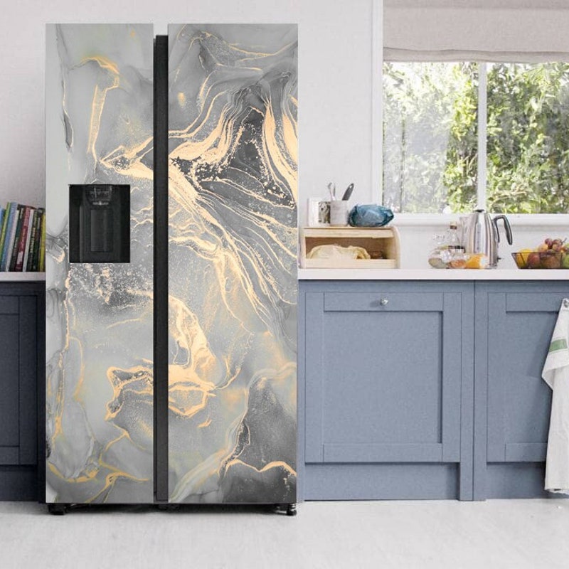 Magnetic Refrigerator Skin - Etsy