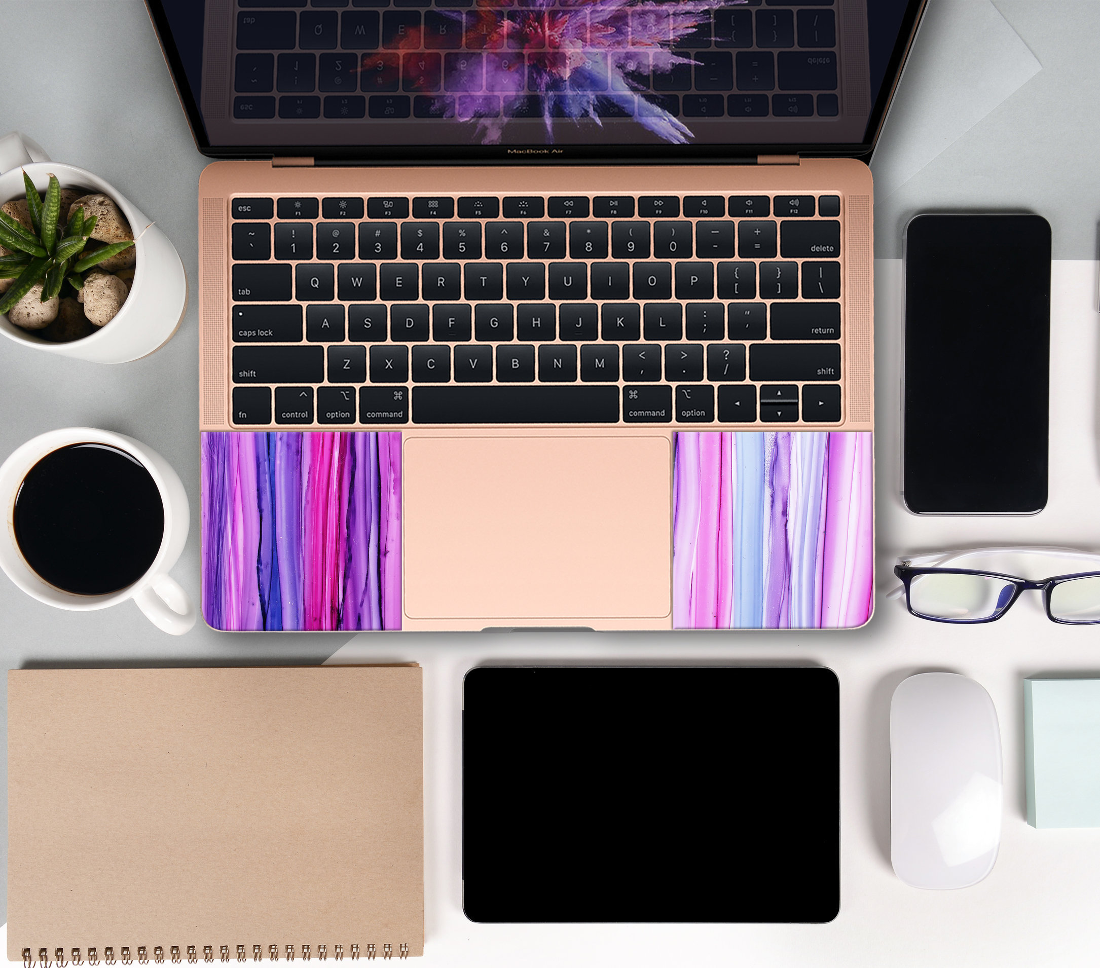 Stripes Decal Laptop Skins Keyboard Stickers Notebook Acer | Etsy