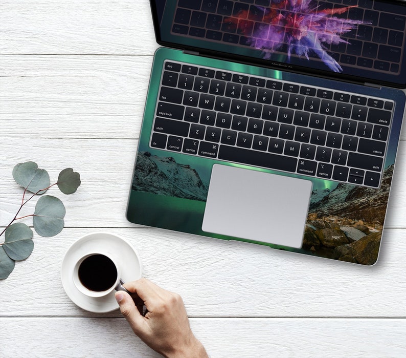 Macbook Air M1 A2337 Skin Logo Cut Out Macbook Pro 13 | Etsy