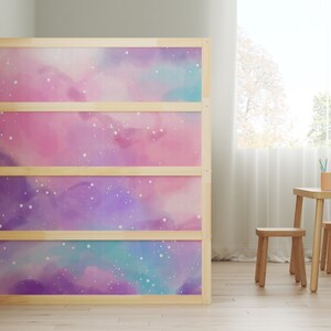 Bed Decal, Ikea Kura Bed Stickers, Decals for Kids Room, Sticker Set ...