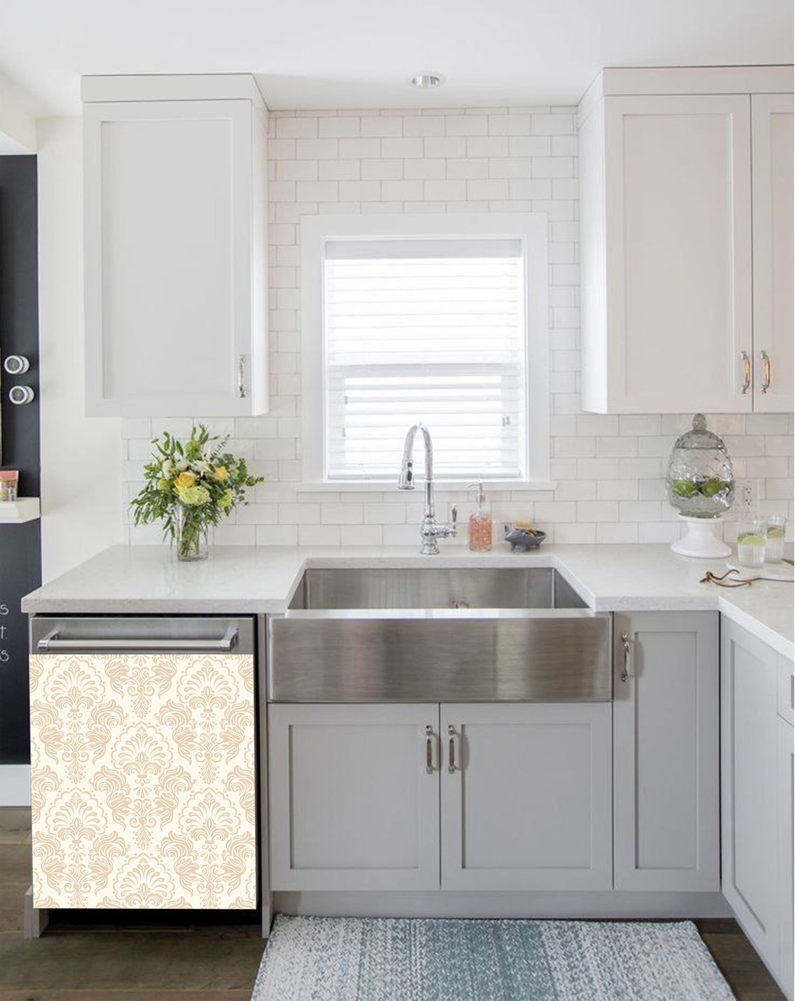 Kitchen Decor Dishwasher Vinyl Sticker Waterproof Skin - Etsy