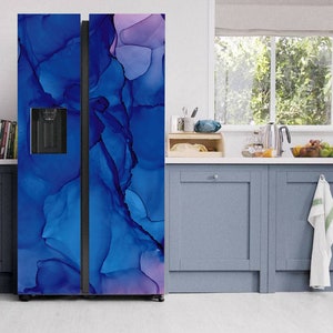 Decal Fridge Refrigerator Skin Sticker Decor Custom Skin - Etsy