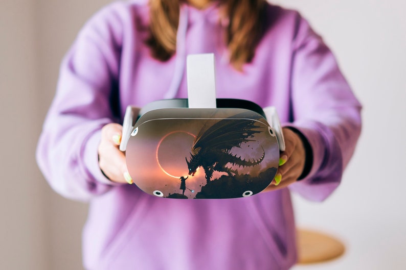 Rainbow Oculus Quest 2 Stickers Full Wrap Skin Coverage Decal - Etsy