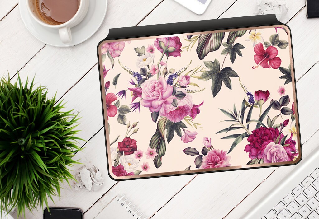 Flowers Rose Vinyl Decal for Apple Magic Keyboard Vintage - Etsy