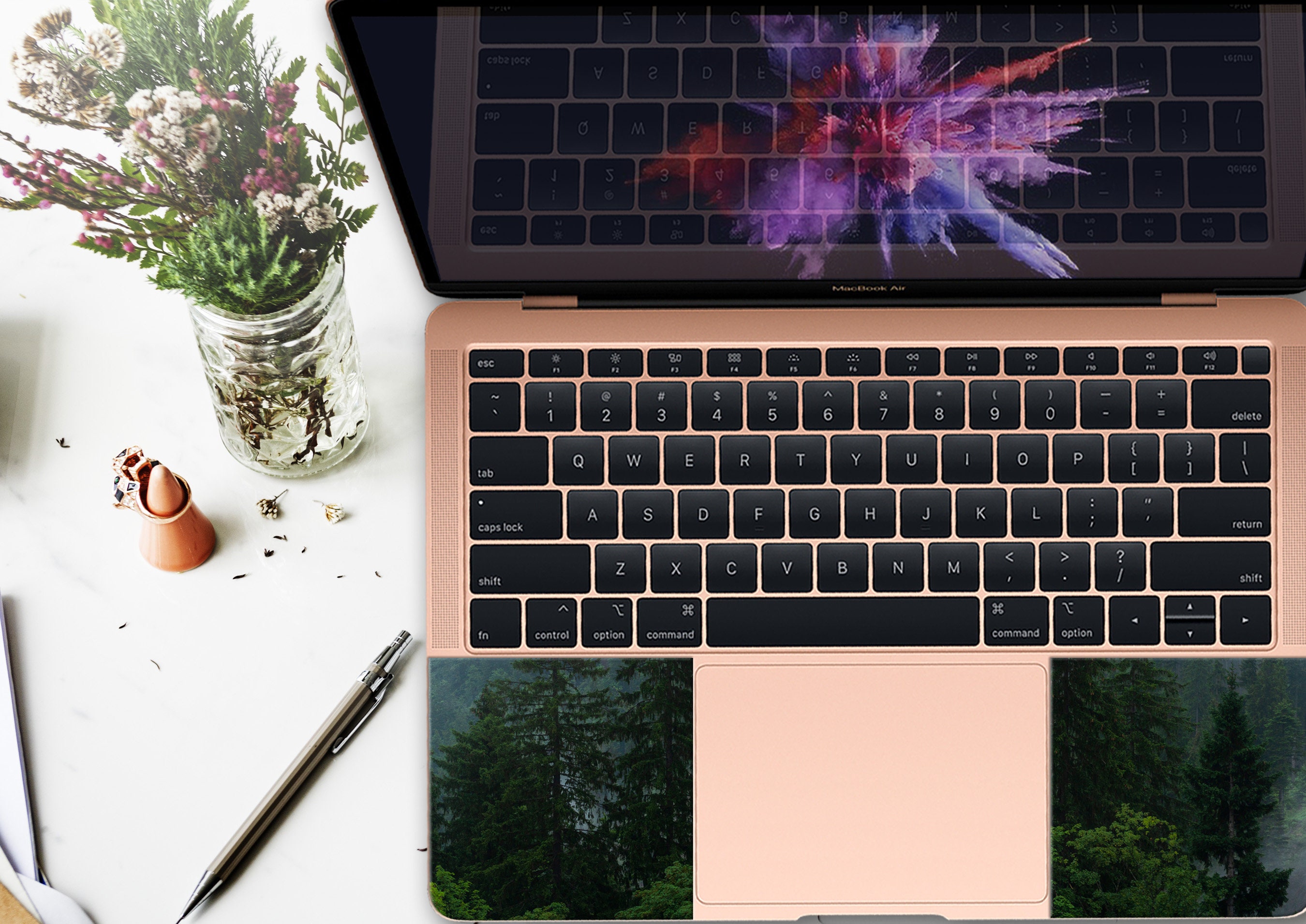 Vinyl Stickers Laptop Decal HP Pavilion Keyboard Stickers | Etsy