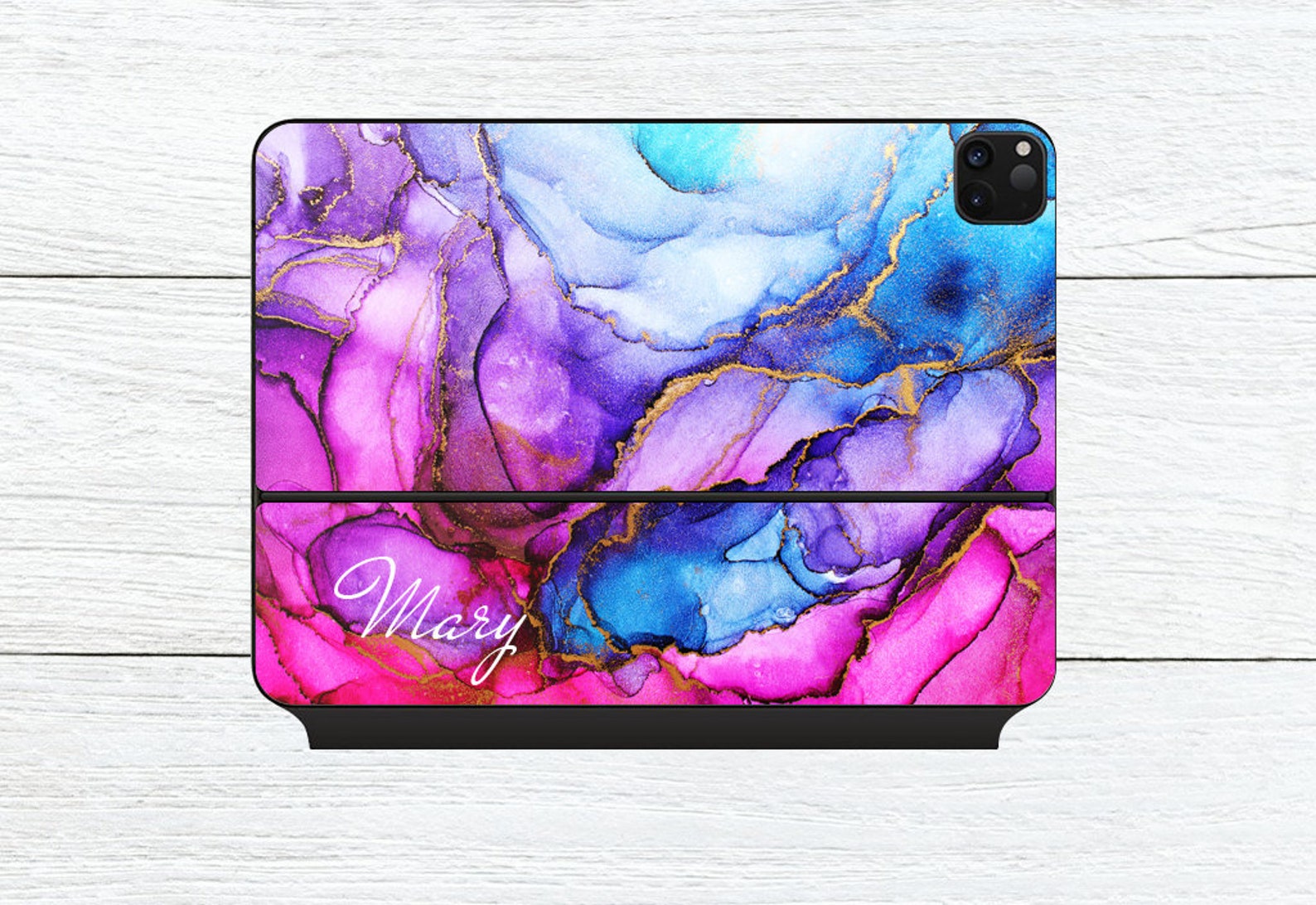 Initials Apple Magic Keyboard Sticker Ipad Pro 12.9 Skin - Etsy