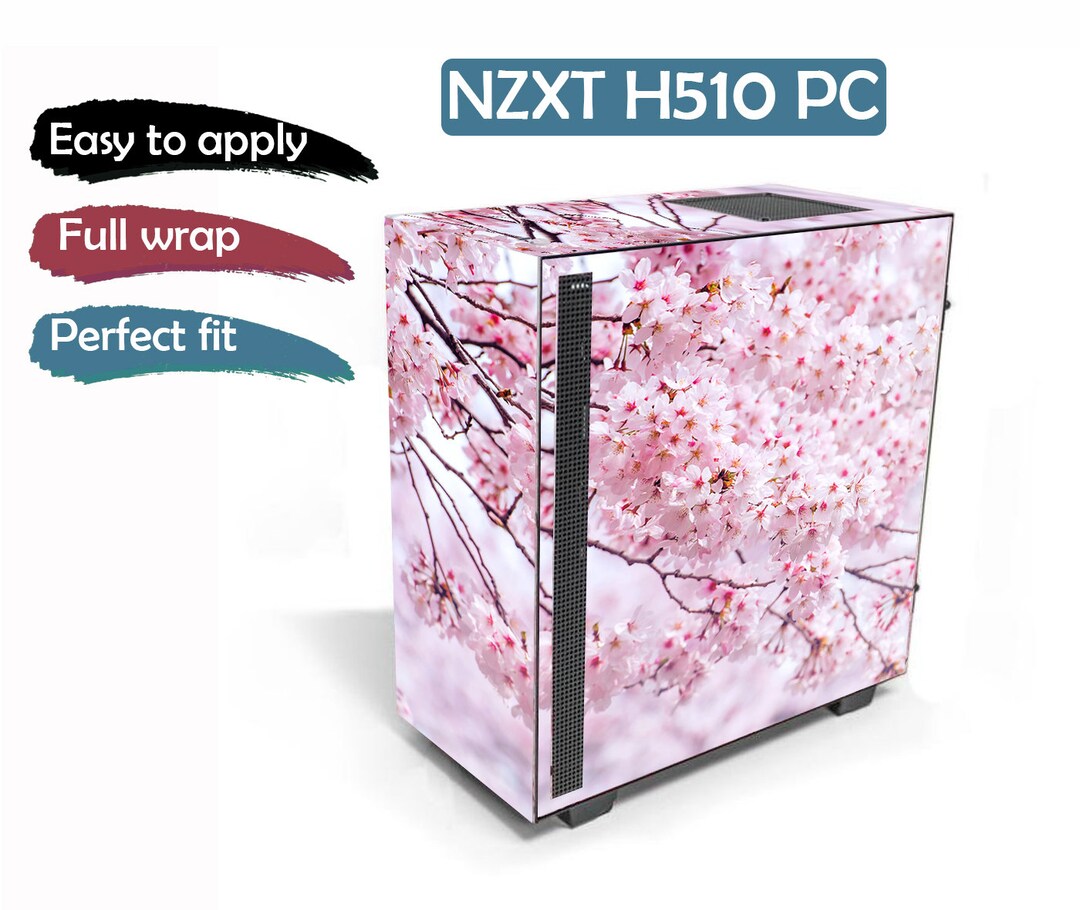 NZXT H510 PC Vinyl Sticker Anime Skin Cover Sakura Skin Custom - Etsy ...