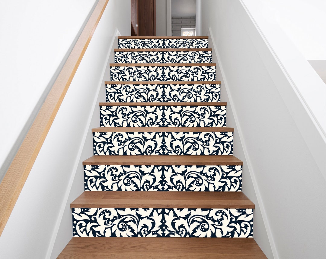 Decor for Stairs, Stick Stair Stickers, Removable Sticker Decor, Viny ...