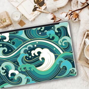 Turquoise Laptop Decal Keyboard Skin Acer Chromebook Skin Asus Lenovo ...