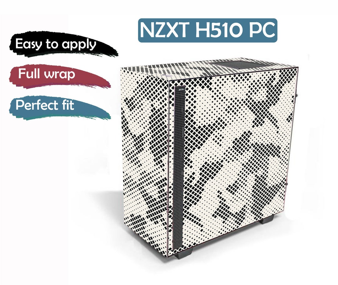 NZXT H510 PC Vinyl Sticker Skin Full Wrap Decal Cover Skin Custom ...