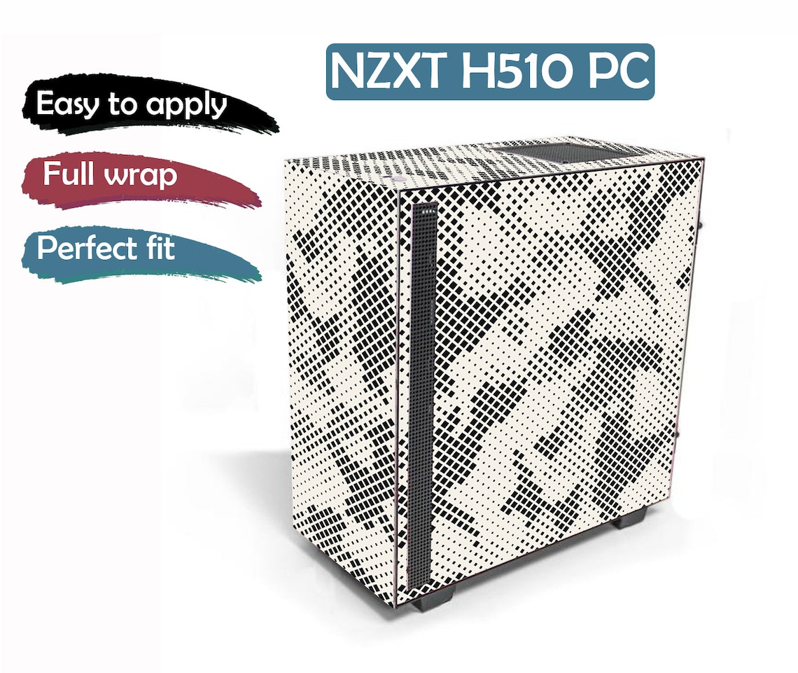 NZXT H510 PC Vinyl Sticker Skin Full Wrap Decal Cover Skin - Etsy Finland
