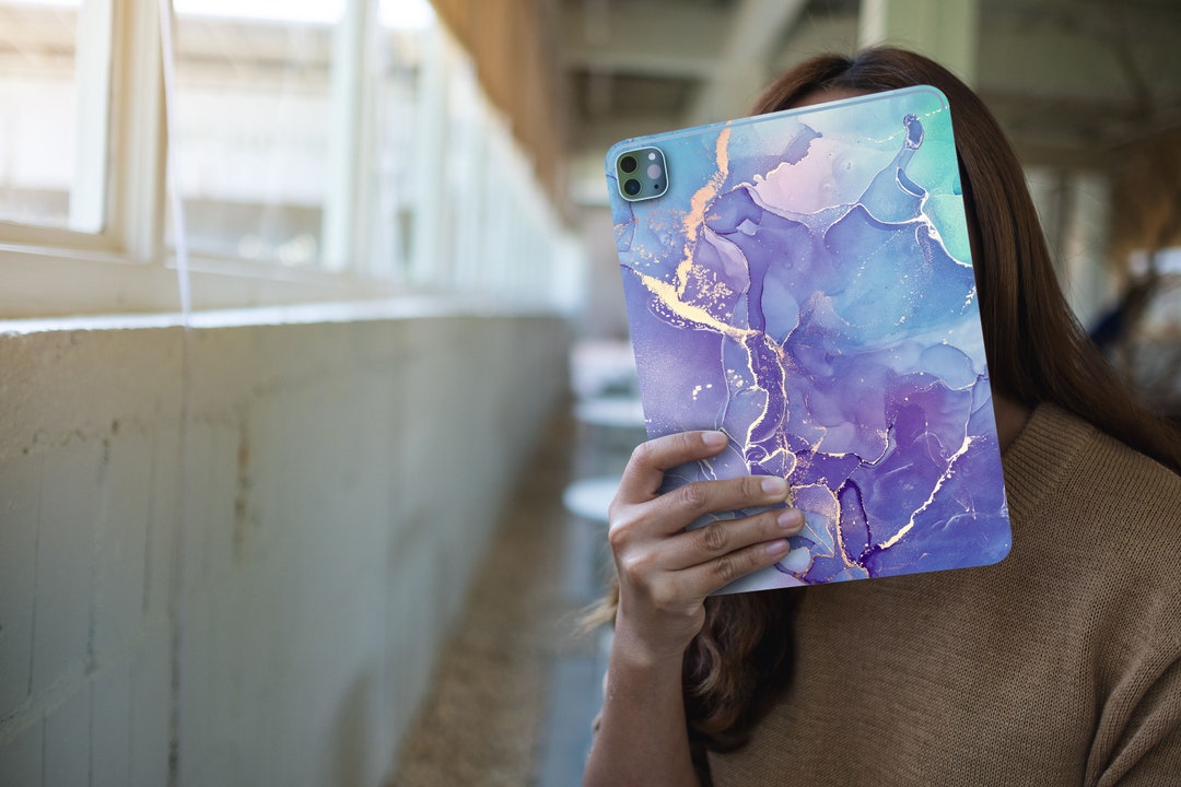 Marbled Skin iPad Skin Vinyl Stickers iPad ALL MODELS AVAILABLE iPad 12 ...