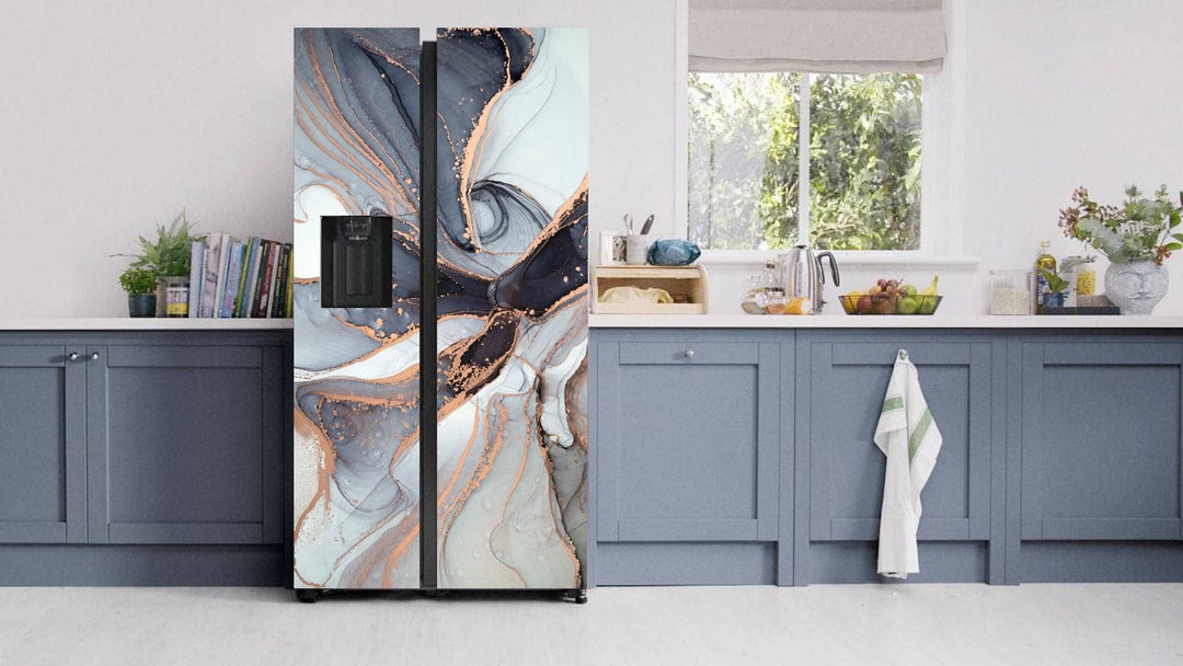 Refrigerator Decal Kitchen Decor Fridge Stickers Vinyl - Etsy