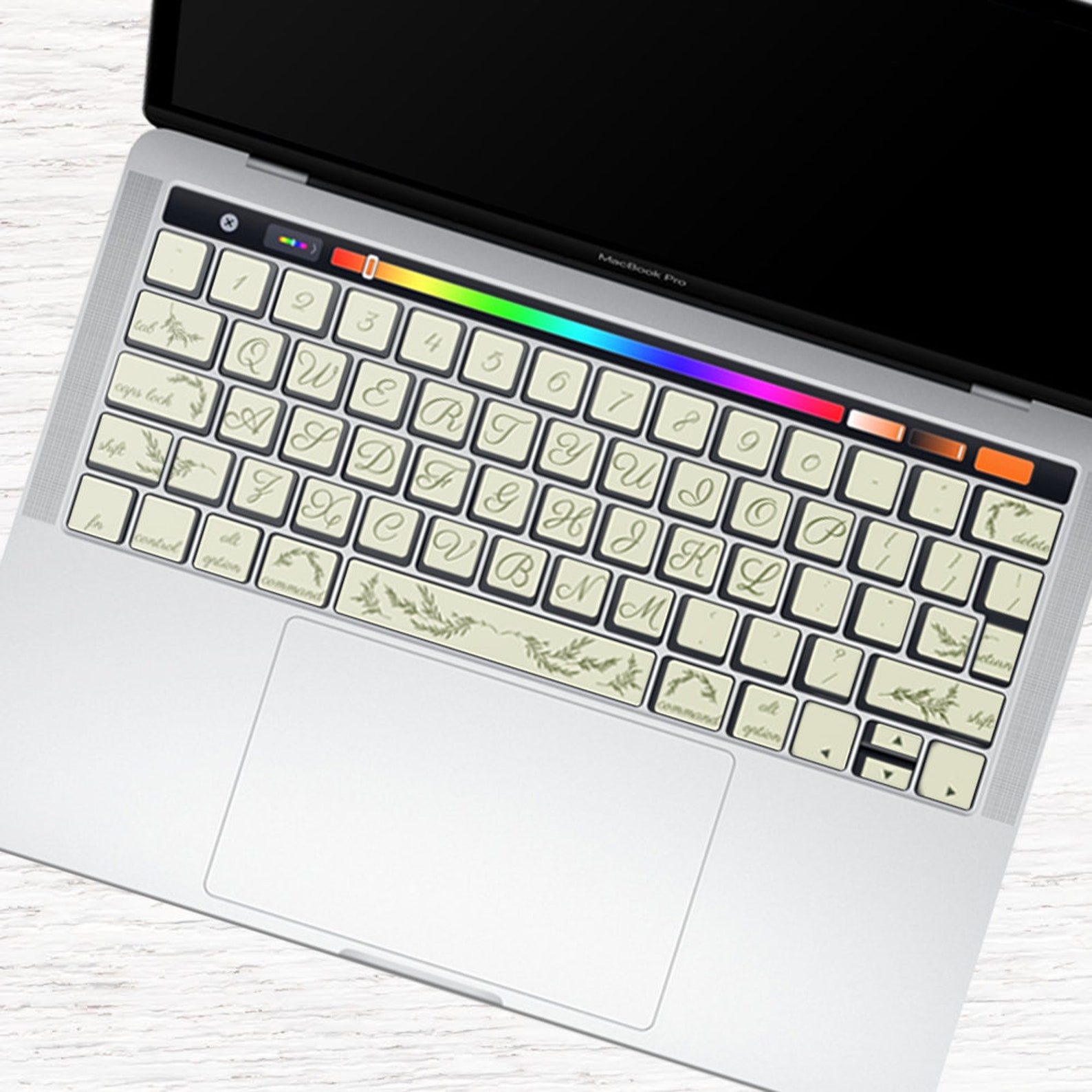 Neutral Keyboard Decal Macbook Air 13 Air 11 Laptop Vinyl - Etsy