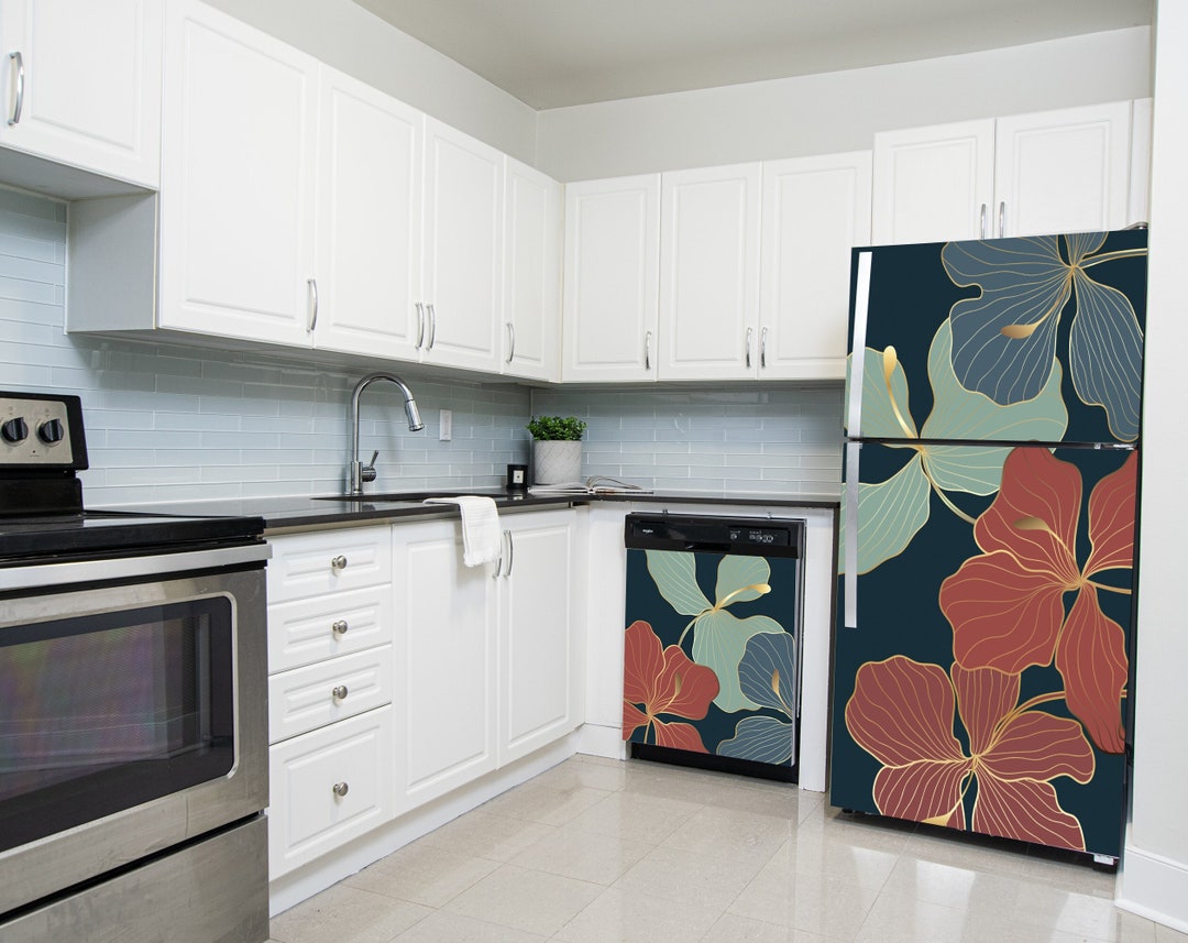 Vinyl Decal Kitchen, Dishwasher Decal, Refrigerator Decal, Vinyl ...