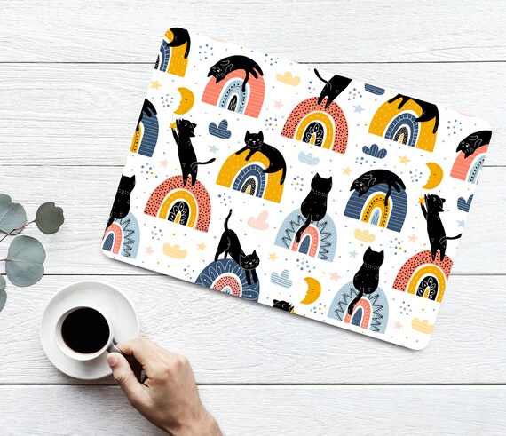 Cute Cats Stickers Laptop Watercolor Decal Lenovo Skin Acer | Etsy