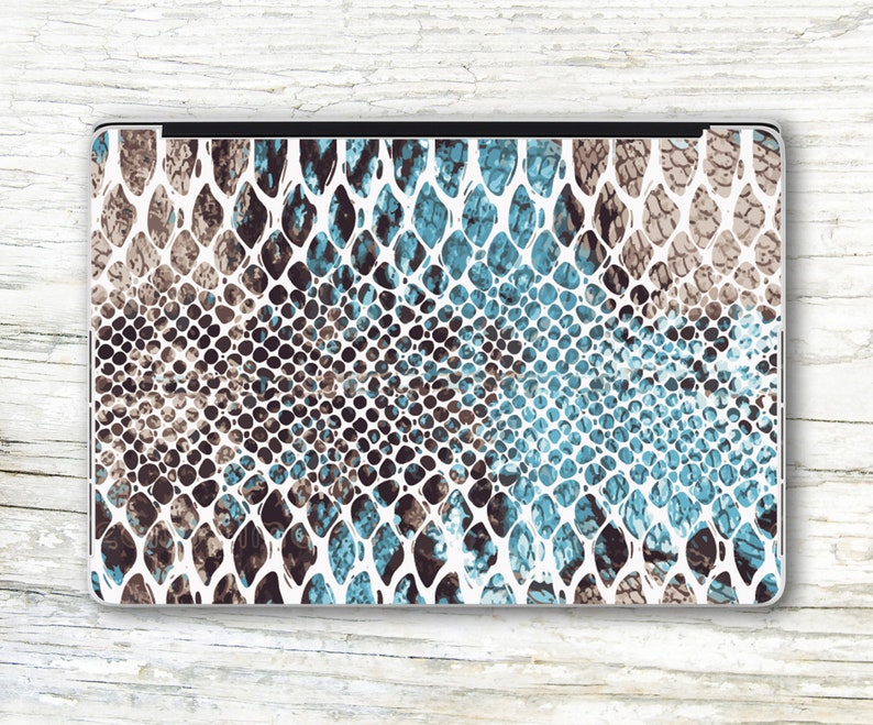 Snake Skin Decal Laptop Stickers Laptop 11 10 - Etsy